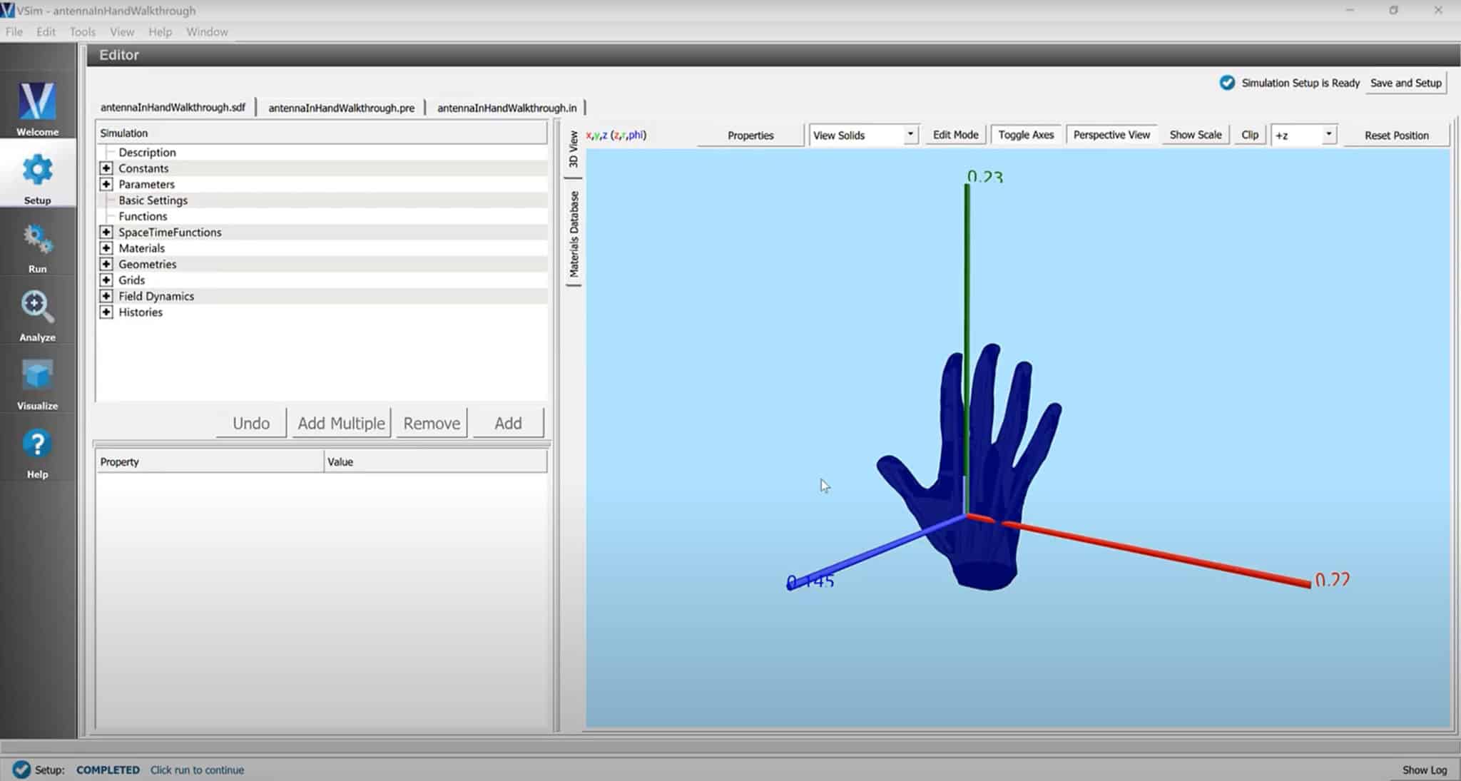 VSim Training - Tech-X Corporation